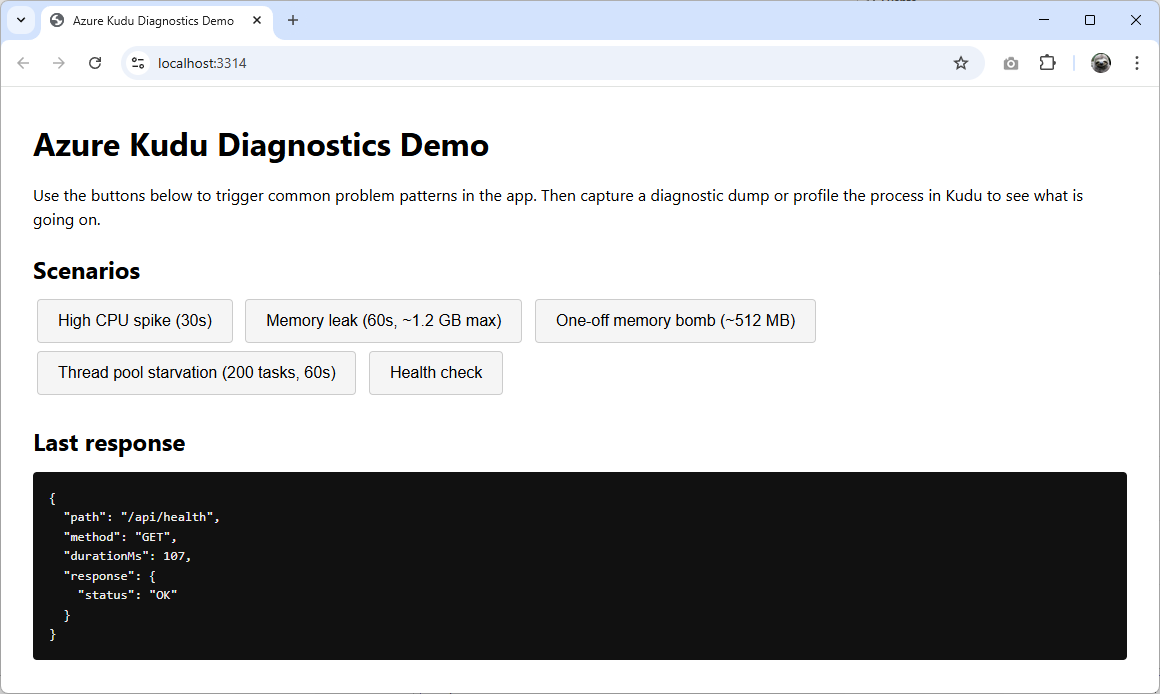 Azure Kudu Diagnostics: CPU Spikes, Memory Leaks, Thread Pool Starvation and Full Dump Analysis ...